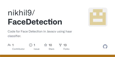 Github Nikhil9facedetection Code For Face Detection In Javacv Using