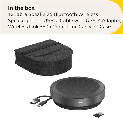 Jabra Speak Ms Teams Link A Dark Grey Loa H I Ngh Ch Nh H Ng Gi T T