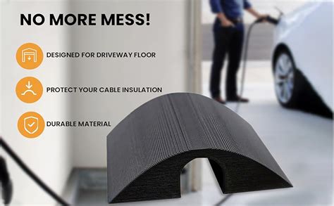 Splashncolor Ev Garage Pass Through Cable Protector Under