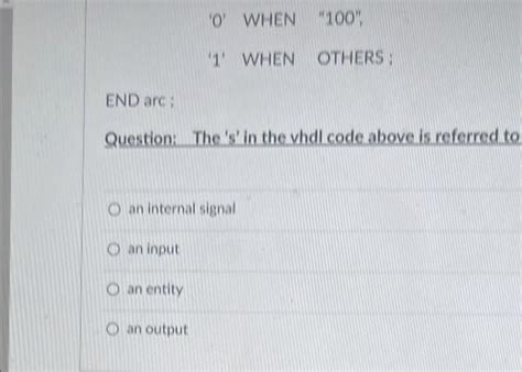 Solved Library Ieee Use Ieeestdlogic1164all Entity