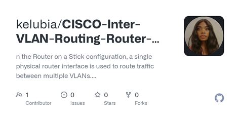 Github Kelubia Cisco Inter Vlan Routing Router On A Stick And