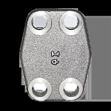 Oleo Tecnica Carbon Steel St523 Sae Blind Flange 34 Flat Side Code