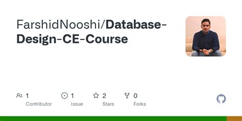 Github Farshidnooshi Database Design Ce Course