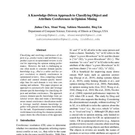 A Knowledge Driven Approach To Classifying Object And Attribute