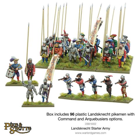 New Landsknecht Starter Army Warlord Games