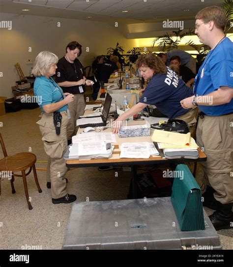 Hurricane Katrina New Orleans La September 4 2005 Mst Command At New Orleans Airport