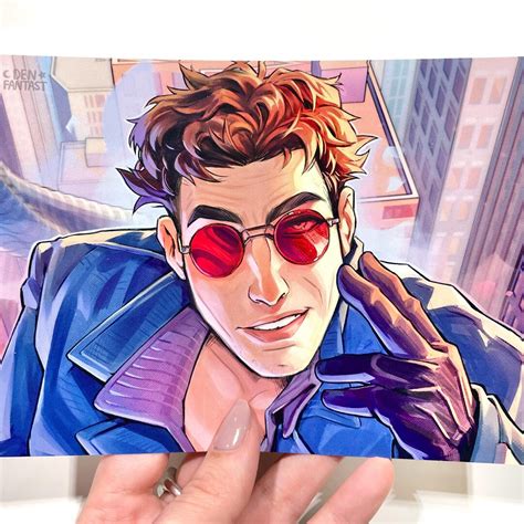 Doc Ock Art Print Otto Octavius Spider Man Fanart Postcard Comic