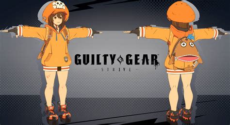 Fbx May Guilty Gear Strive 3d Modeldl By Nekopixil On Deviantart