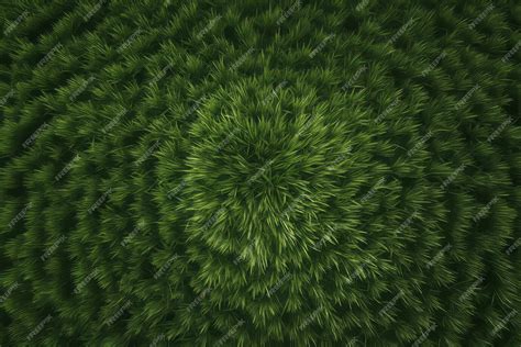 Premium Photo Aerial Perspective Captivating Lawn Grass Texture