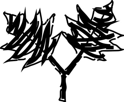 SVG Tree Leaves Free SVG Image Icon SVG Silh