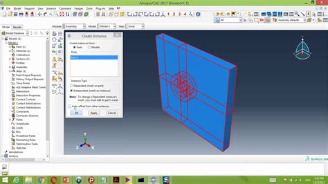 Abaqus Tutorial 3d Crack Simulation Youtube