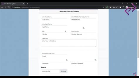 Cab Booking Management System Project In Php With Source Code And Report Download Kashipara