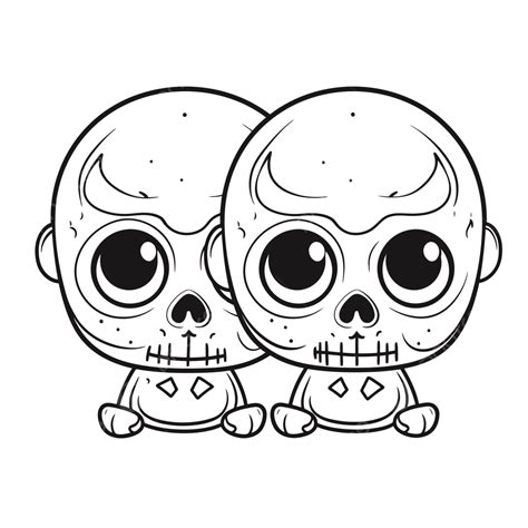 반짝이는 눈 윤곽선 스케치 드로잉 스타일로 벡터 사악한 두개골 그리기 사악한 두개골 개요 사악한 두개골 스케치 Png 일러스트 및 벡터 에 대한 무료 다운로드