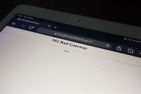 Laman Infogtkkemdikbudgoid 502 Bad Gateaway Tenang Ini Cara Mengatasinya Jurnal Sumsel