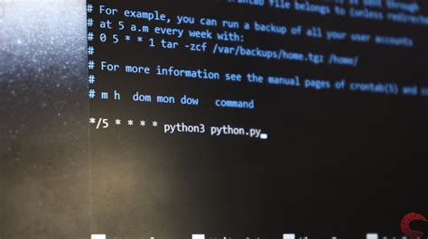 how to run cron jobs every five minutes