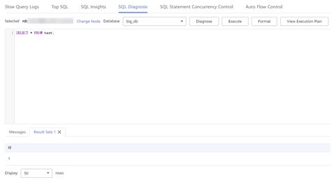 Sql Diagnosissqlintelligent Oandmrds For Mysqluser Guidedata Admin