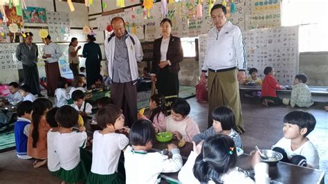 ကန့်ဘလူမြို့နယ်၌ Kg ကျောင်းသားကျောင်းသူများအား အာဟာရကွေးမွေးခြင်းများ ဆောင်ရွက် Information