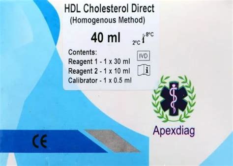 Hdl Cholesterol Direct Test Kit At ₹ 2450 Piece Cholesterol Kit In