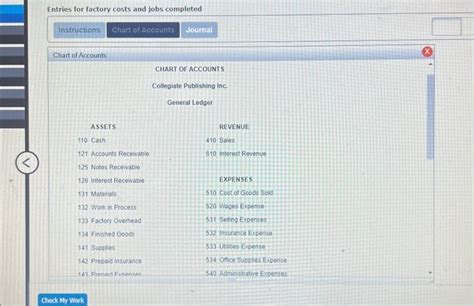 Solved Acc202 Problem Set Module Two Entries For Factory Chegg Com