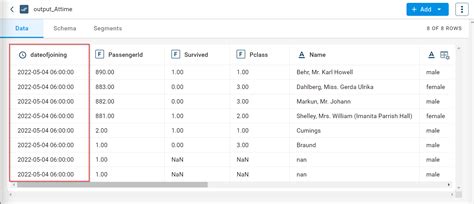 at time — rapidcanvas documentation