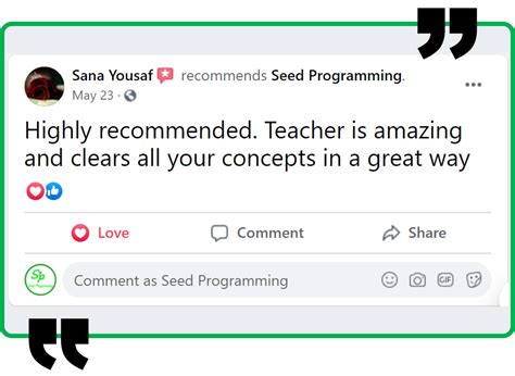 School Of Seed Programming Nourishing The Programmer In You