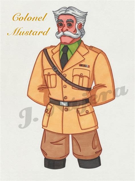 Colonel Mustard By Greendraco10 On Deviantart