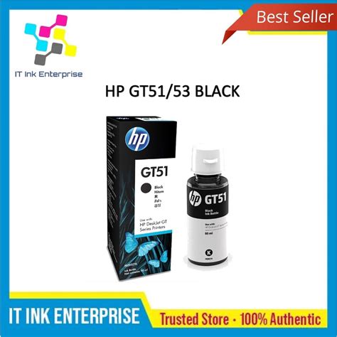 Hp Gt Gt Black Original Ink Bottle Lazada Ph