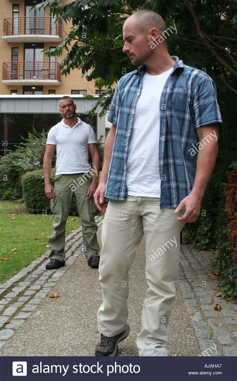Two Gay Men Cruising In A London Street Stock Photo Royalty Free Image Alamy