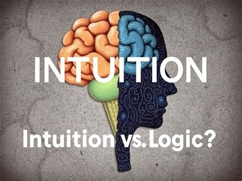 How Much Do You Rely On Your Intuition Vs Logic