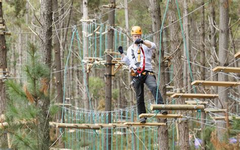 Canberra S First Treetops Adventure Park Opens