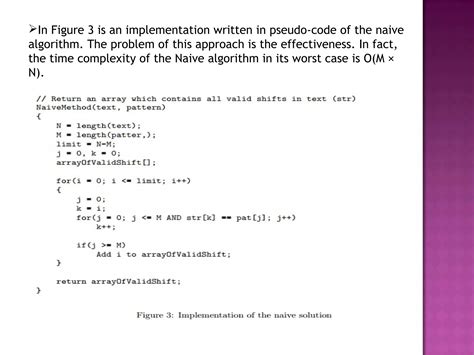 string matching algorithms ppt programming languages computing