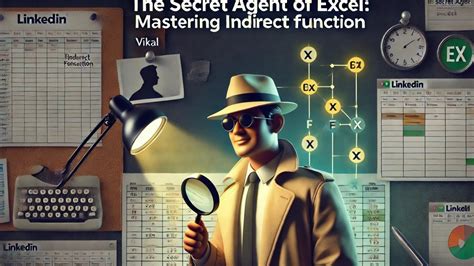 🚀 the secret agent of excel the indirect function 🎭