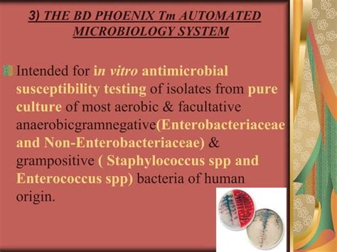Automation Of Microbiology Ppt Operating Systems Computer Software And Applications
