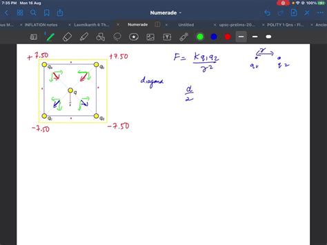 solved using the symmetry of the arrangement determine the direction