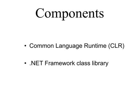 Vbnet Introductionppt