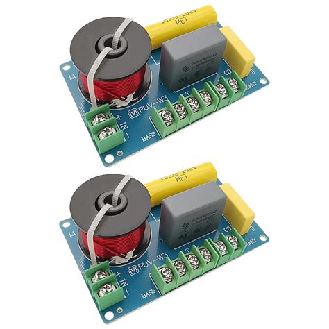 Buy 3 Way Speaker Crossover Puv W3 200w Passive Crossover For Hifi Home Audio 4 To 8 Ohm Bass