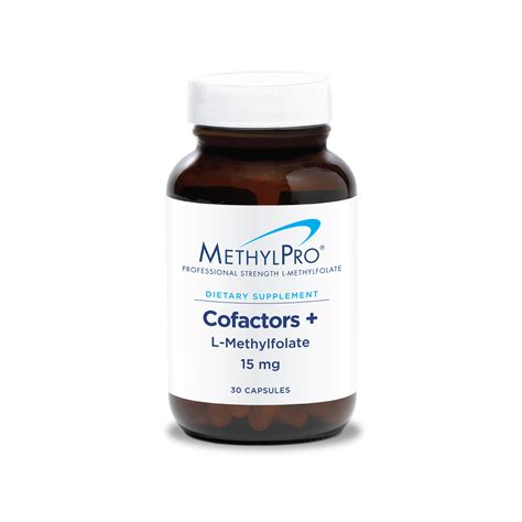 Methylpro® L Methylfolate 15 Mg Cofactors Mood Energy Allergy Research Group