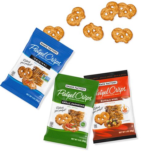 Snack Factory® Pretzel Crisps Campbells Food Service