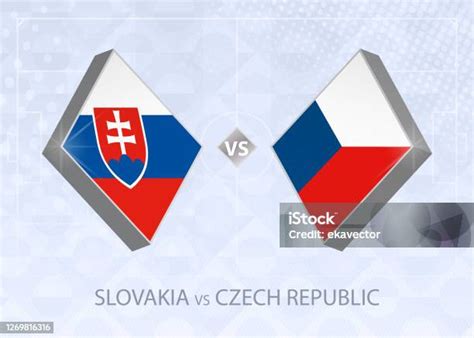 슬로바키아 Vs 체코 리그 B 조 2 유럽 축구 대회 0명에 대한 스톡 벡터 아트 및 기타 이미지 0명 2020년 2021년 Istock