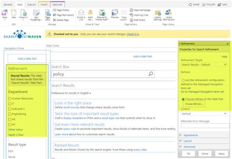 How To Configure Sharepoint Search Settings Sharepoint Maven