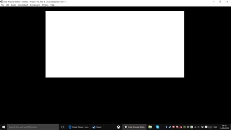 Blank Screen When Starting New Project Unity Engine Unity Discussions