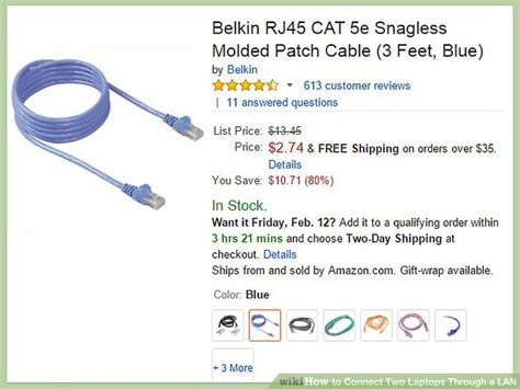 Ways To Connect Two Laptops Through A LAN WikiHow