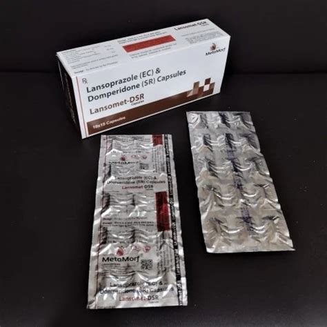 Lansoprazole Ec 30 Mg And Domperidone Sr 30 Mg At ₹ 398 Box In
