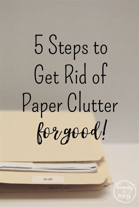 Eliminate Paper Clutter For Good With These Easy Steps