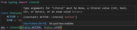 Define Varible With String Into Type Literal Cause Error Issue 6033