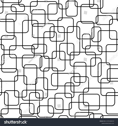 Seamless Illustration Interlocking Squares Rectangles Pattern Stock Illustration 2155184233