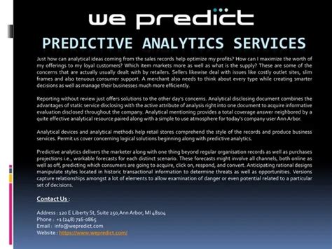 Ppt How To Use Predictive Analytics For Demand Forecasting Powerpoint