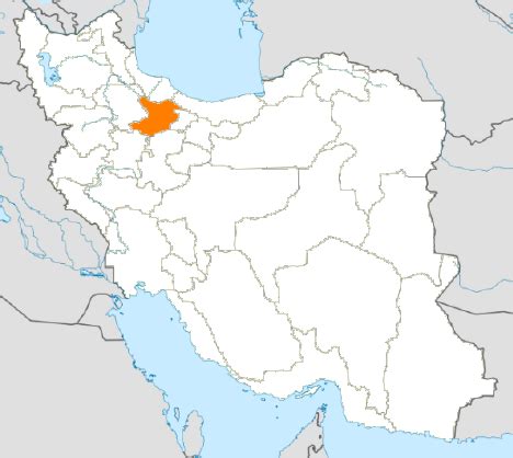 Location Of Qazvin Province Download Scientific Diagram