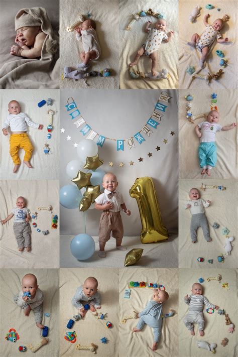 Идея фото ребёнка по месяцам Фоторафии новорожденных Фото ребенка Семейные фотографии