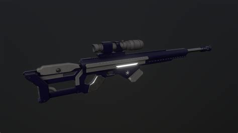 Modern Sniper Rigged Animated Download Free 3d Model By Den44 [6a3566a] Sketchfab